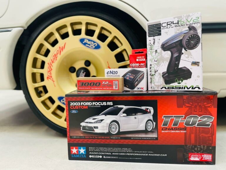 Tamiya 2003 Ford Focus RS RC Bundle - Redline Competitions