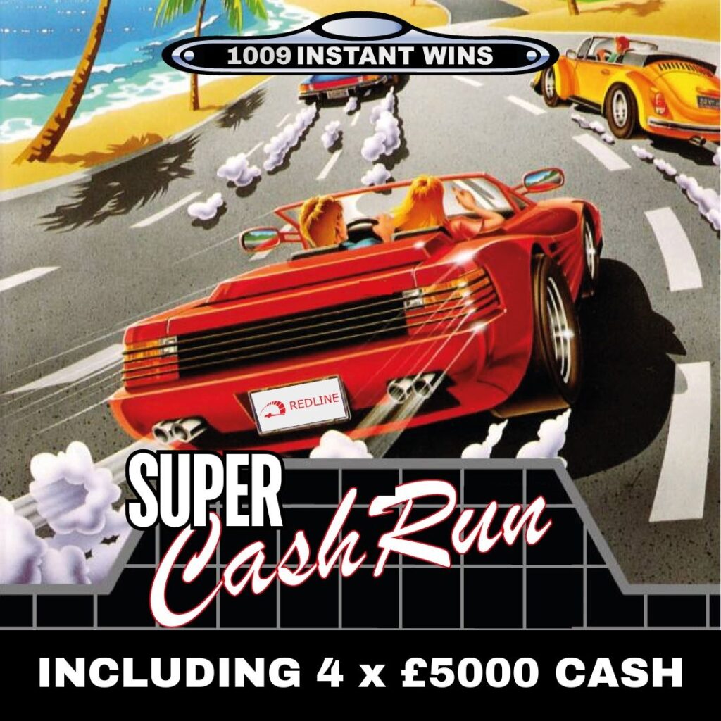 Super Cash Run - Win up to £5K Instantly! - Redline Competitions