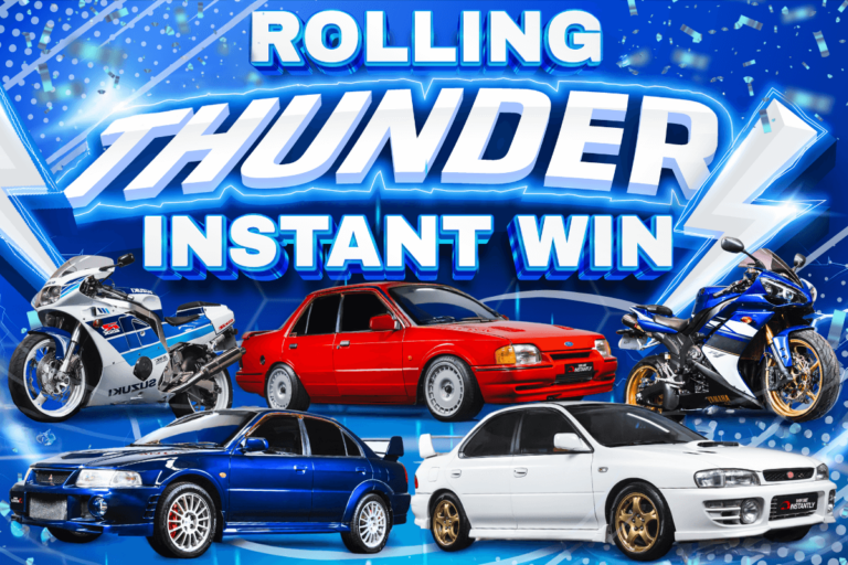 £140K+ Prize Fund 1/12 Chance Rolling Thunder Instant Win - Redline ...