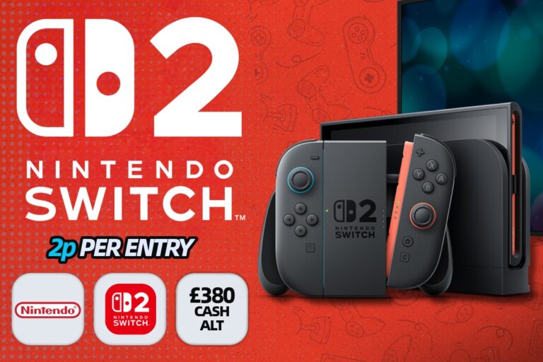 Win A Nintendo Switch 2 for just 2p! - Redline Competitions