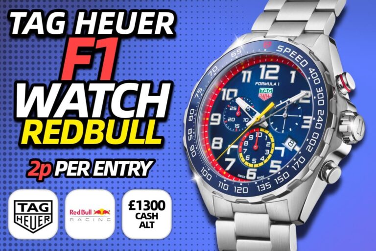Win This TAG Heuer Formula 1 Chronograph Redbull Edition for 2p ...
