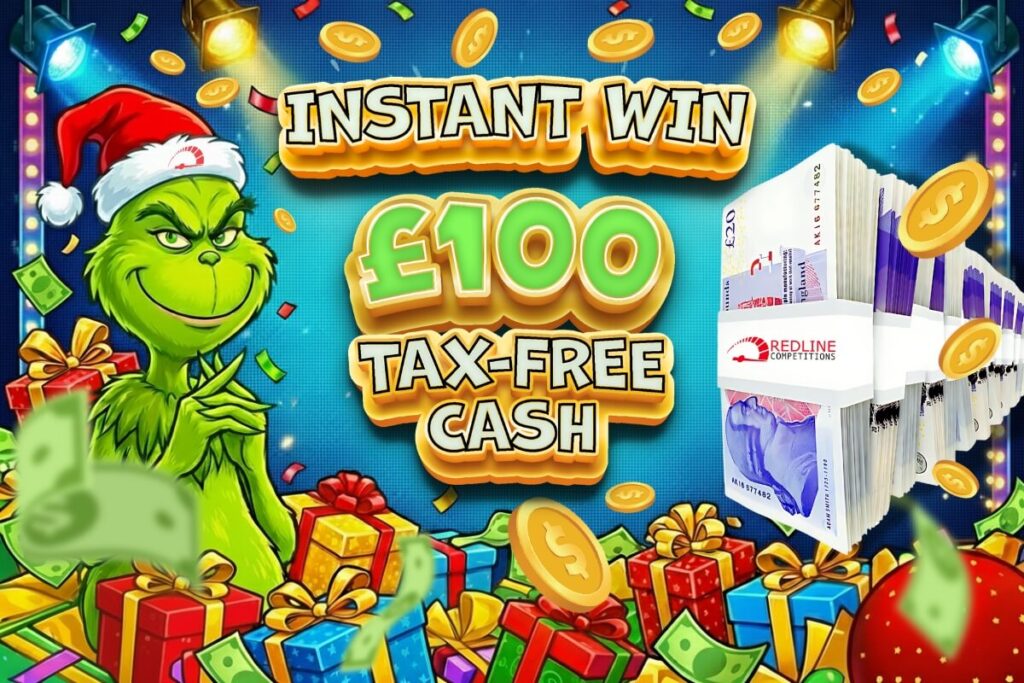 Grinch Prize Grab Mega Instant Win - Redline Competitions