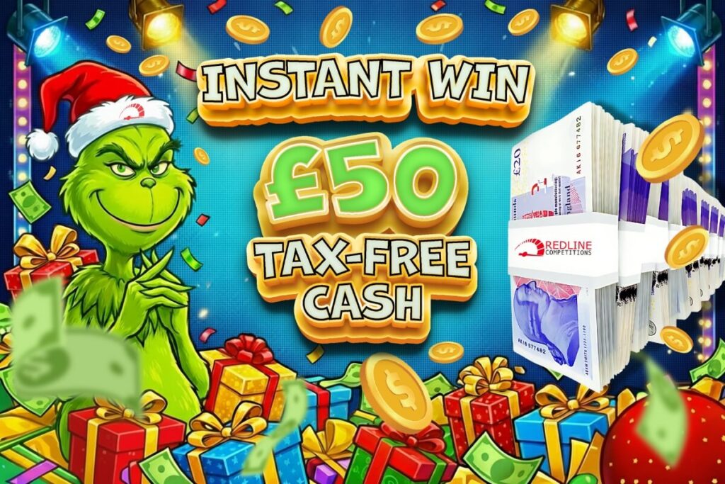 Grinch Prize Grab Mega Instant Win - Redline Competitions