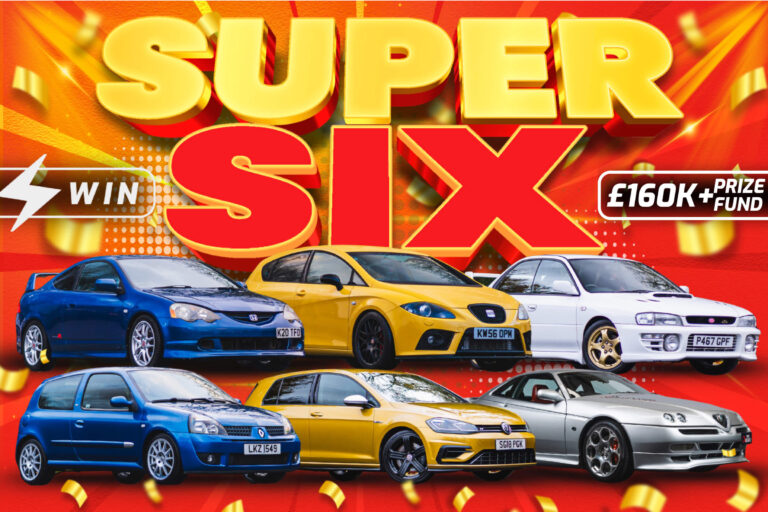 SUPER SIX £160K+ In Instant Prizes Including 6 Cars! - Redline Competitions