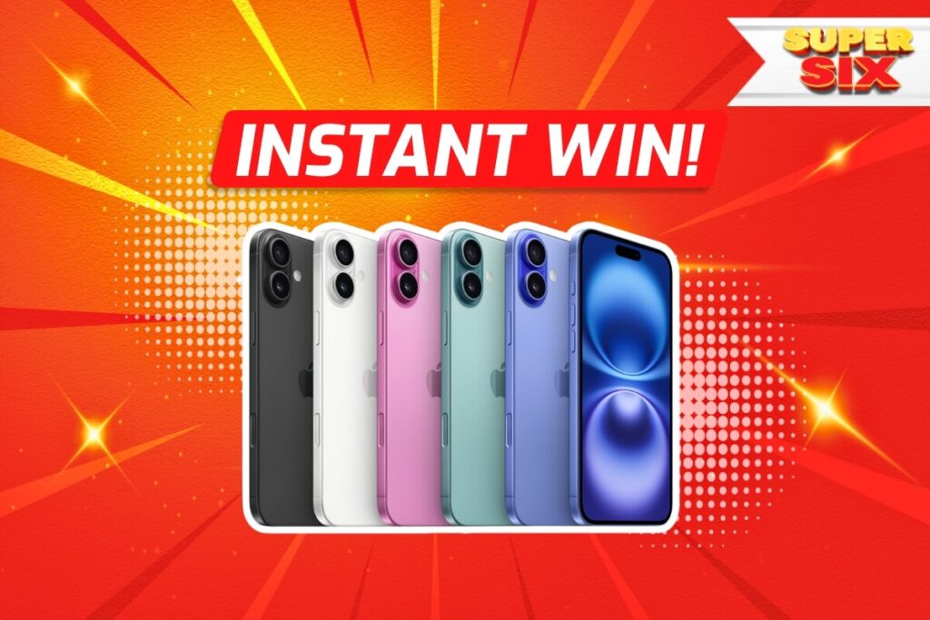 SUPER SIX £160K+ In Instant Prizes Including 6 Cars! - Redline Competitions