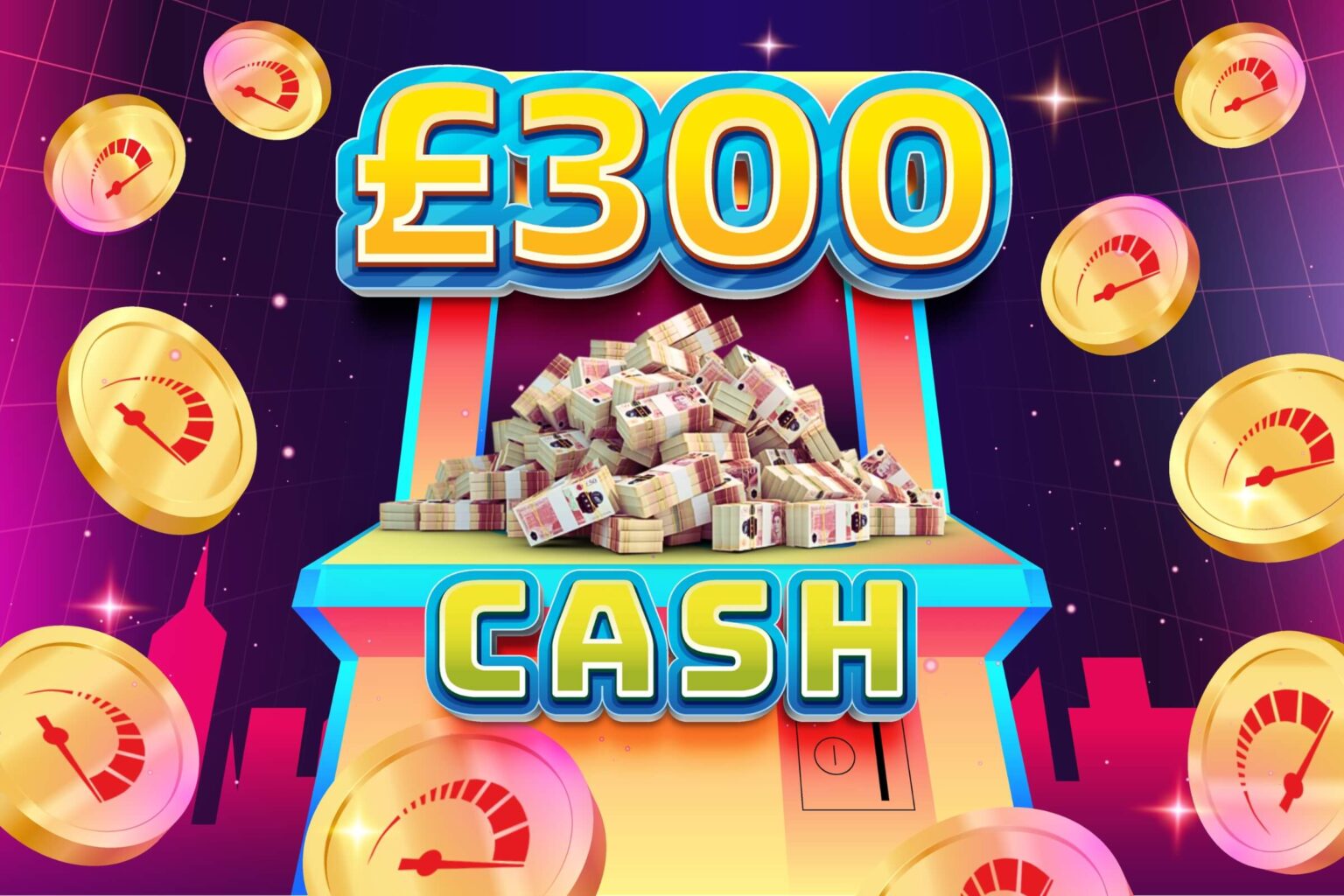 Penny Arcade Cash Instant Win - Redline Competitions