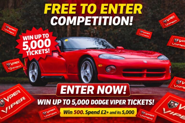 App Exclusive - Win Up To 5,000 Viper Entries For Free - Redline ...